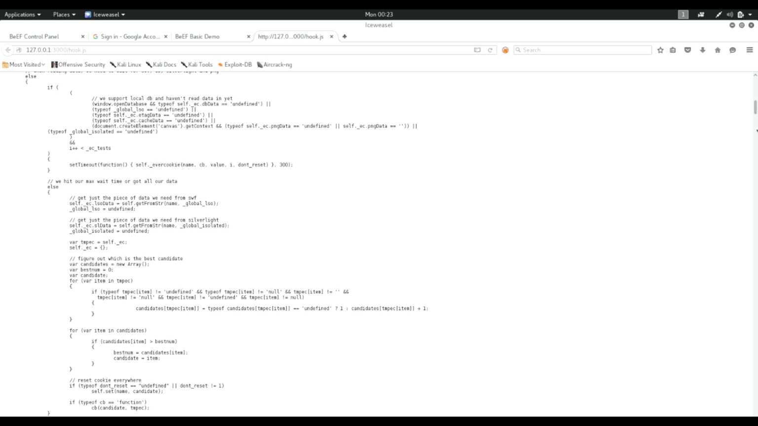 BeEF 101 - Browser Exploitation Framework | HackersGrid